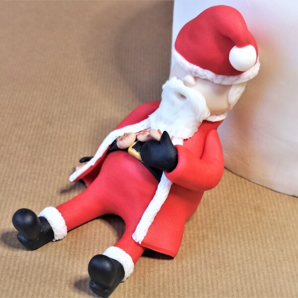 Funny Santa Topper - Etsy
