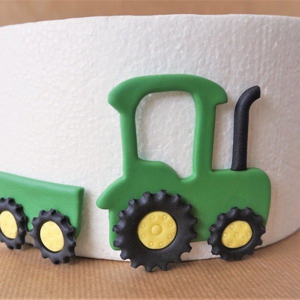 Tractor Cake Toppers - Etsy