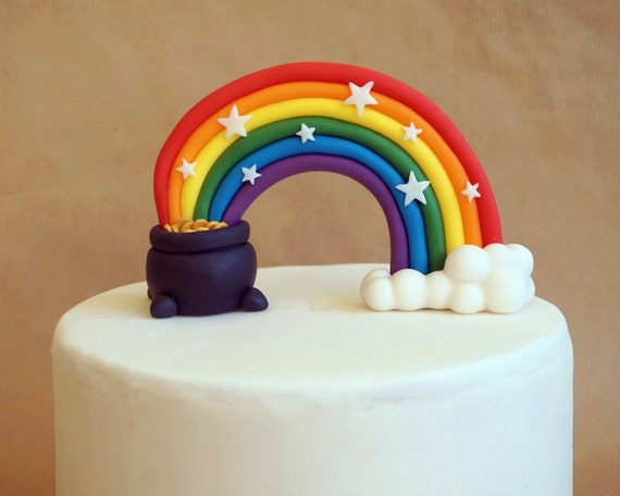 Colorful Fondant Cake