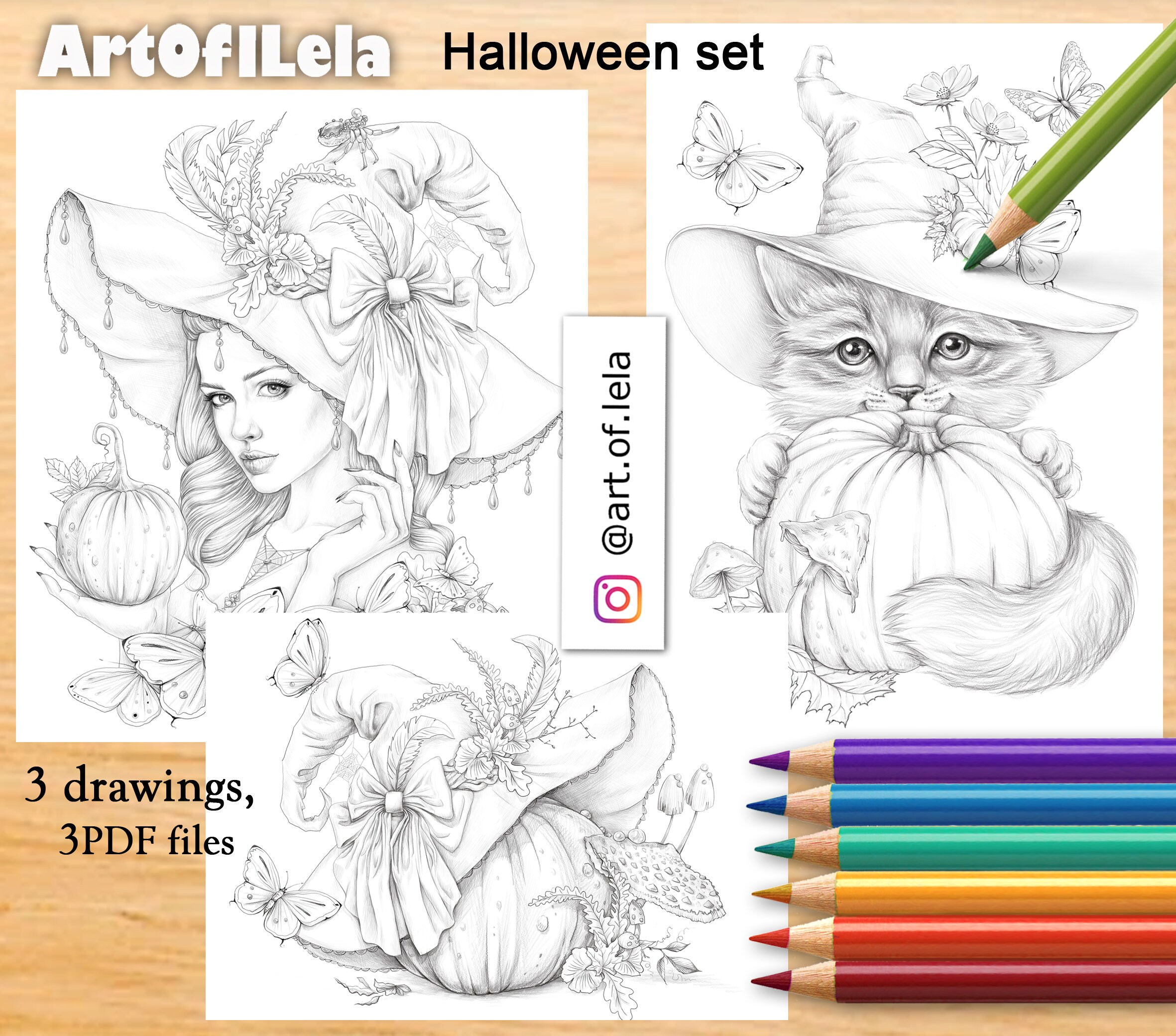 Coloring Page to Download, Printable Adult Coloring Pages, Grayscale ...