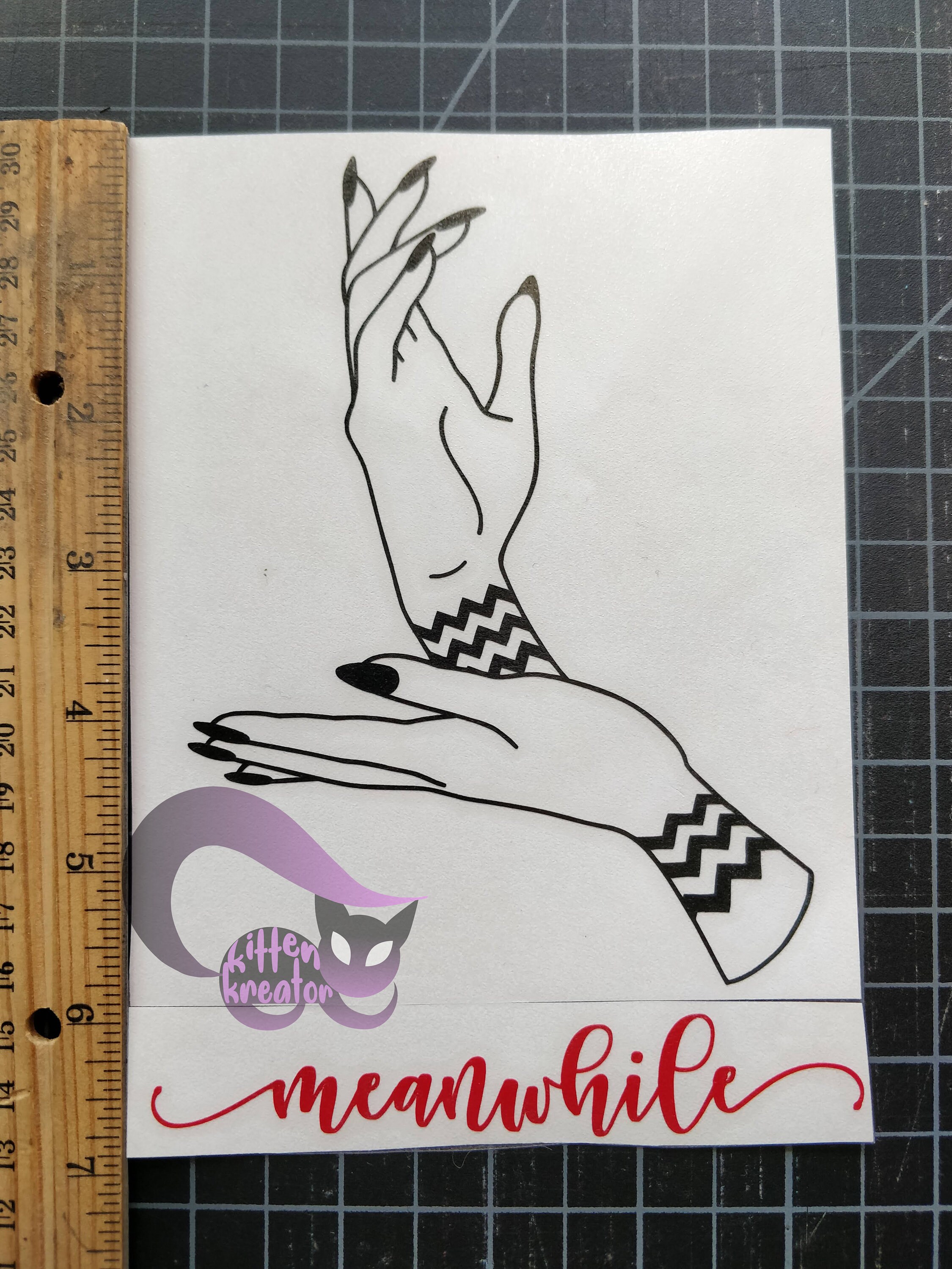 Twin Peaks Meanwhile Vinyl Sticker Decal - Etsy