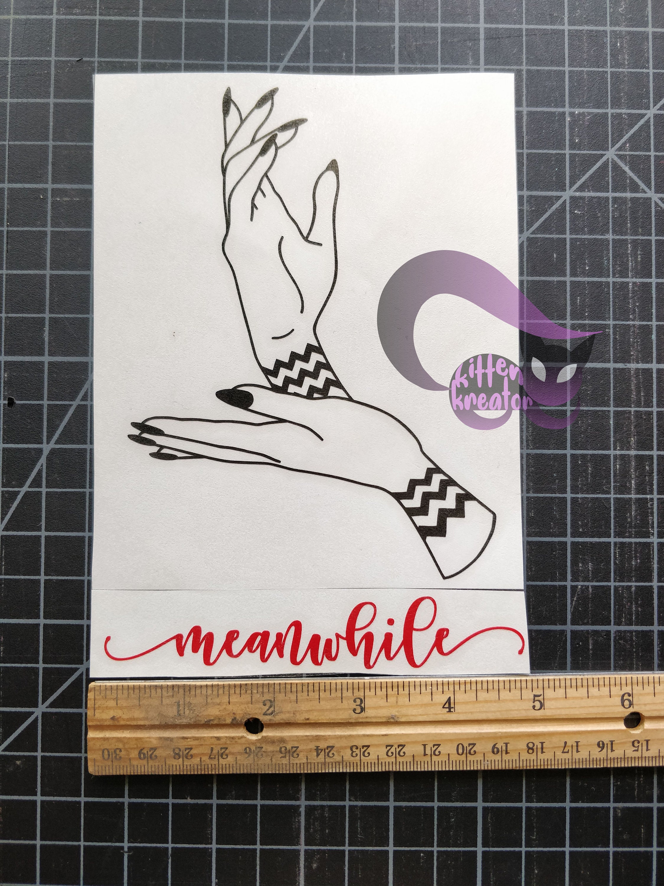 Twin Peaks Meanwhile Vinyl Sticker Decal - Etsy