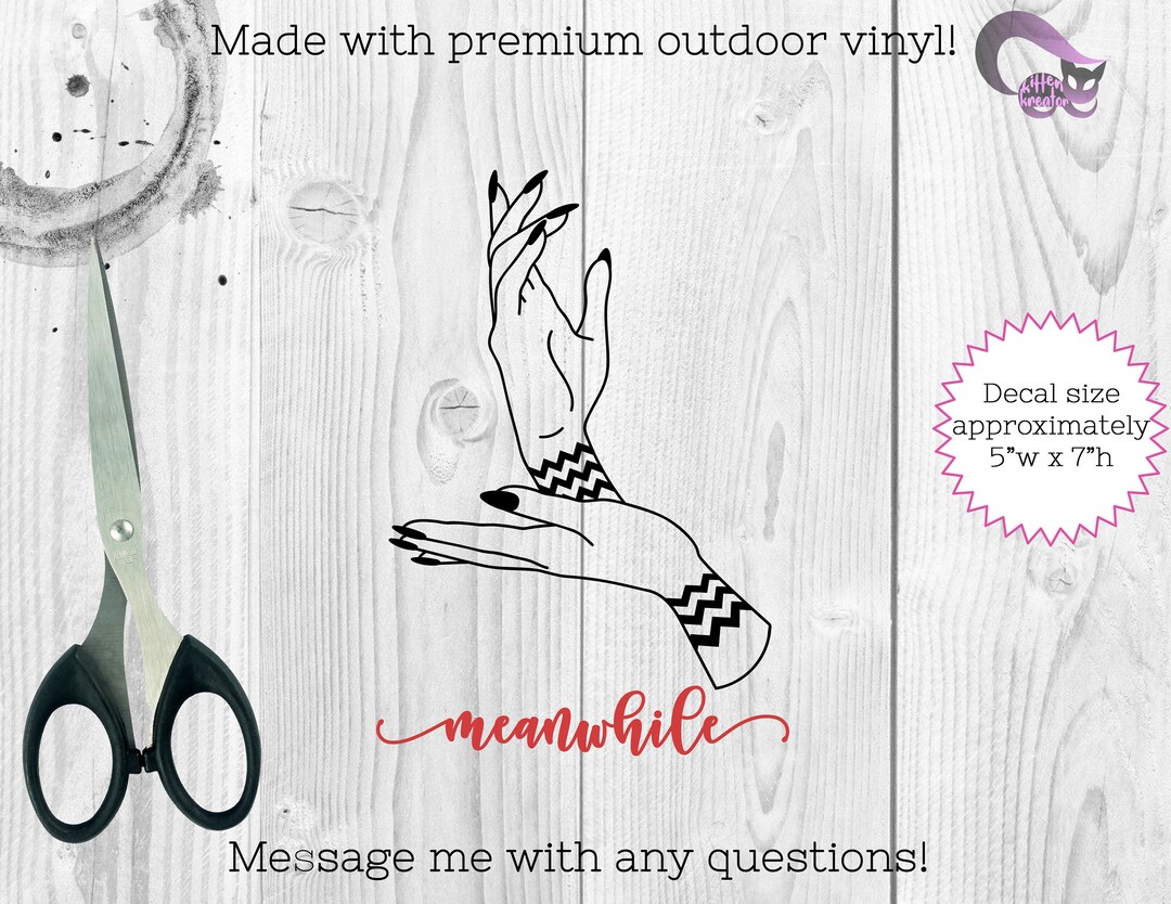 Twin Peaks Meanwhile Vinyl Sticker Decal - Etsy