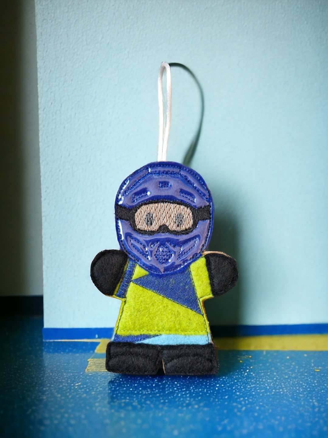 Motorcross Gingerbread Man, Dirt Bike, Helmet, Hanging Decoration, Tree ...