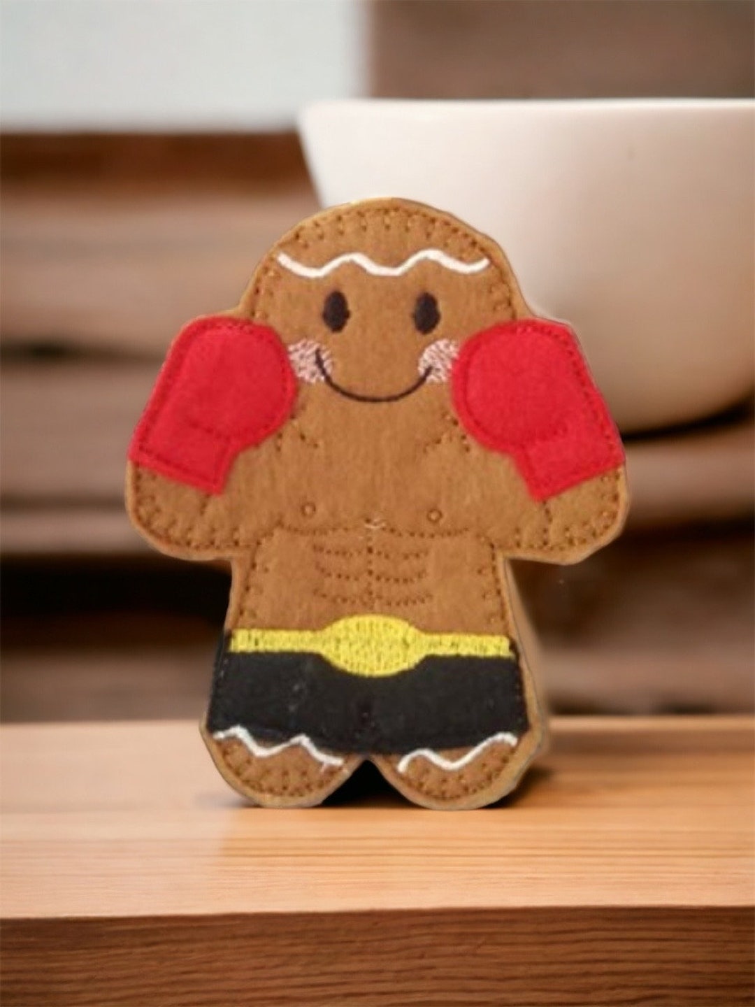 Boxer/boxing Gingerbread Man/woman Hanging Decoration, Gift, Tree ...