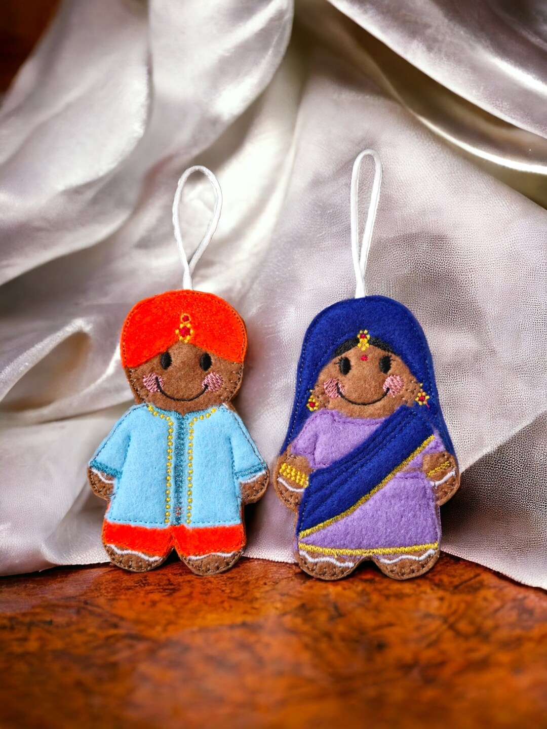 Indian Man, Indian Lady, Gingerbread Man, Gingerbread Lady, Hanging ...