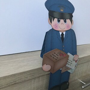 Unusual Postman Card, Postie, Royal Mail Birthday Card, Happy Birthday ...