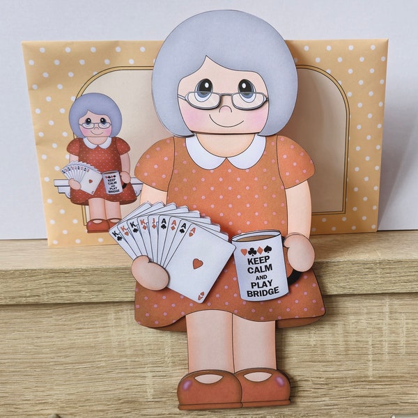 Bridge Player Birthday Cards - Etsy