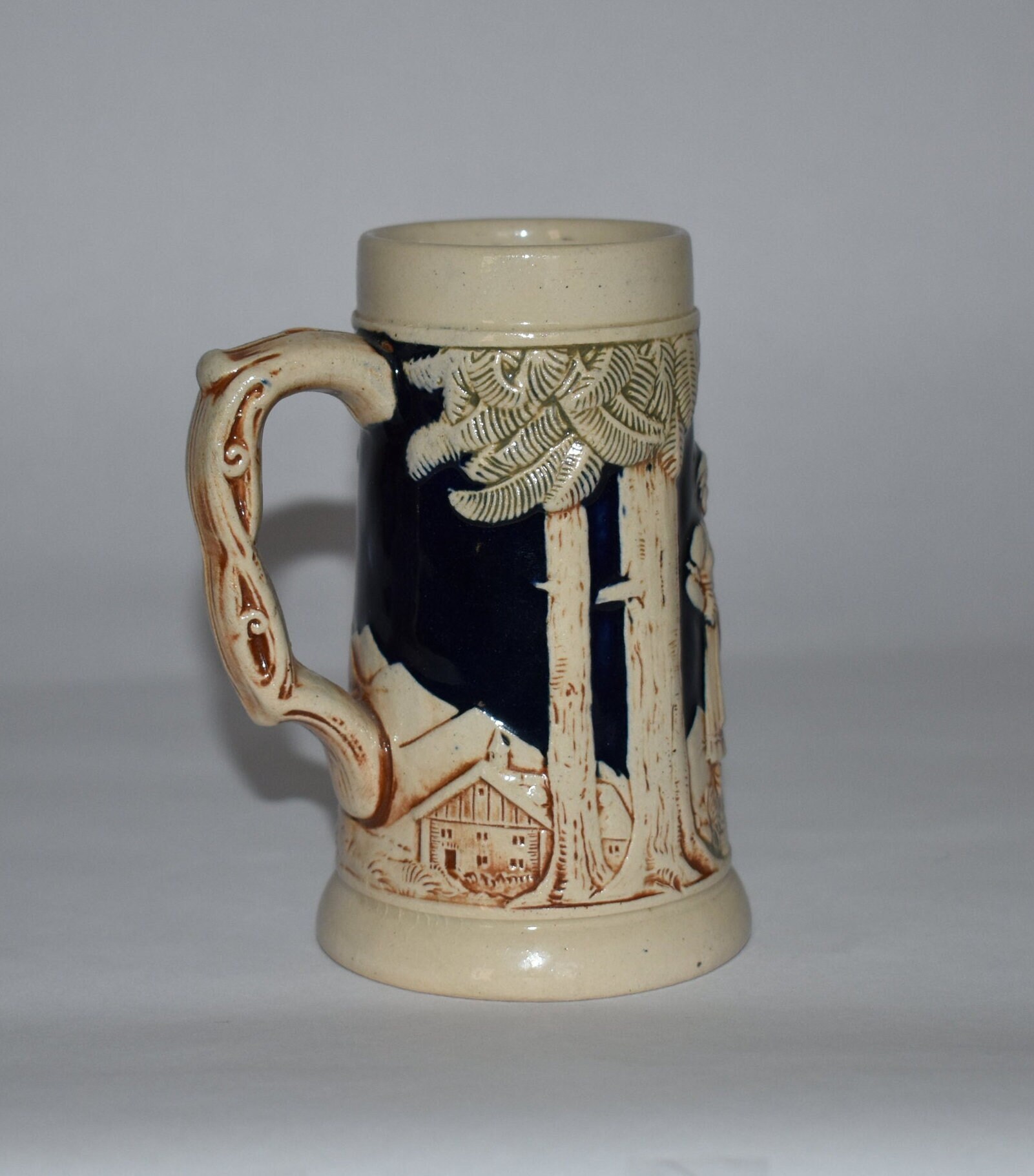 Art & Collectibles Collectibles Antique Miniature Ceramic Beer Stein ...