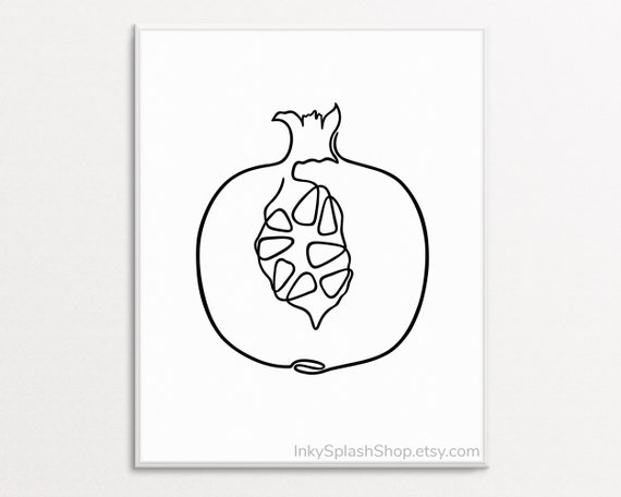Pomegranate Drawing