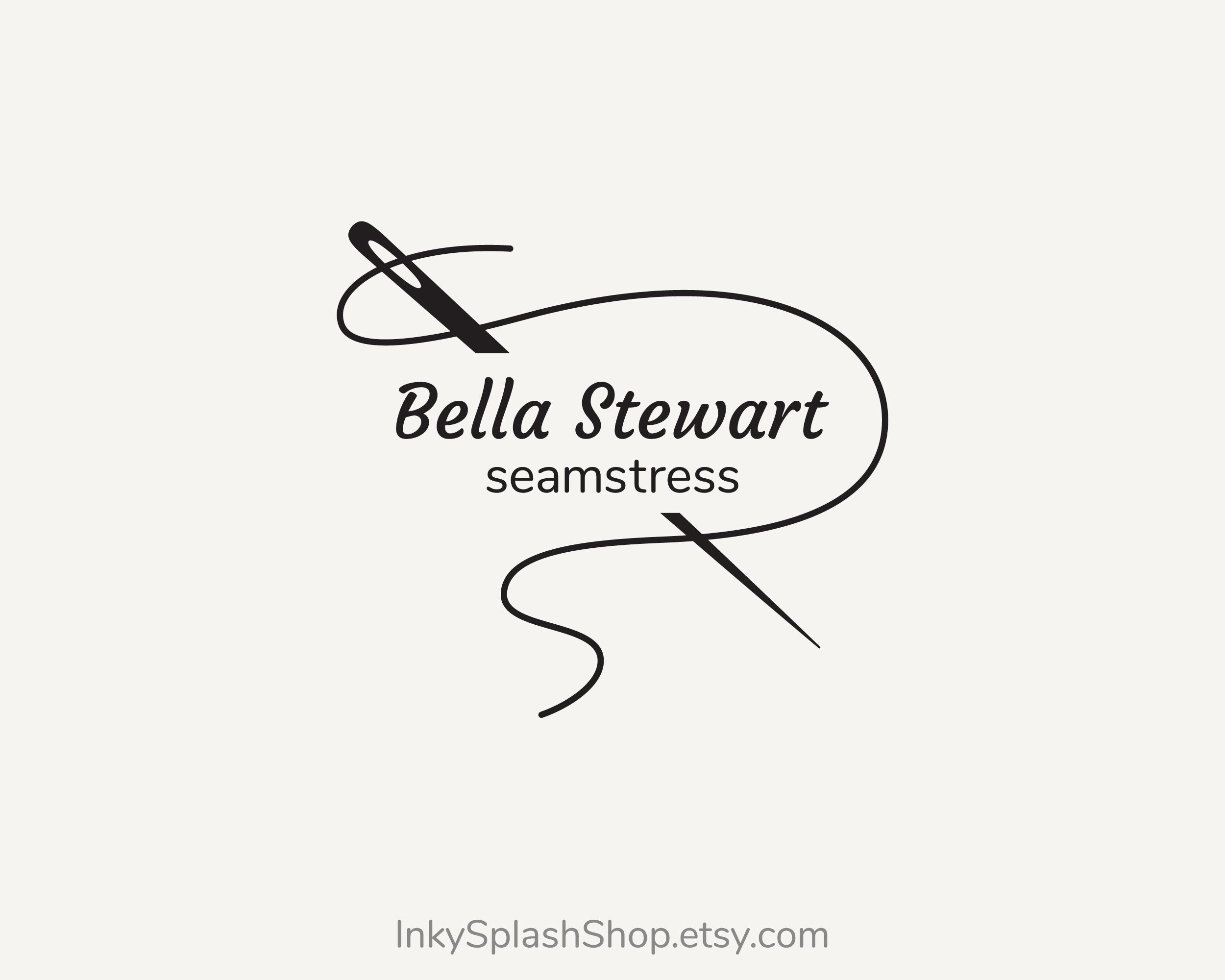 Needle & Thread Personalized Logo Design for Sewing and Stitching ...