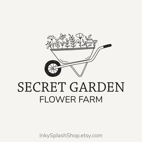 Flower Farm Logo - Etsy