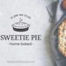 Premade Logo for Baking Business Homemade Pie Logo With Hearts ...