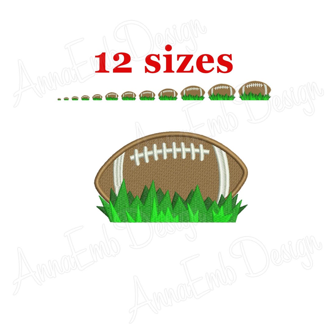 Football Embroidery Design. Machine Embroidery Design. Mini Football ...
