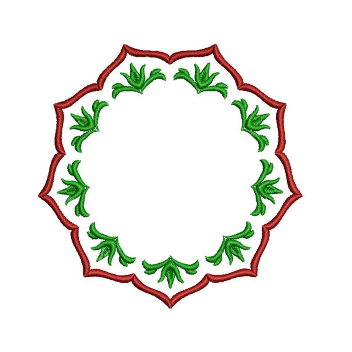 Monogram Font Frame. Machine Embroidery Design. Monogram - Etsy