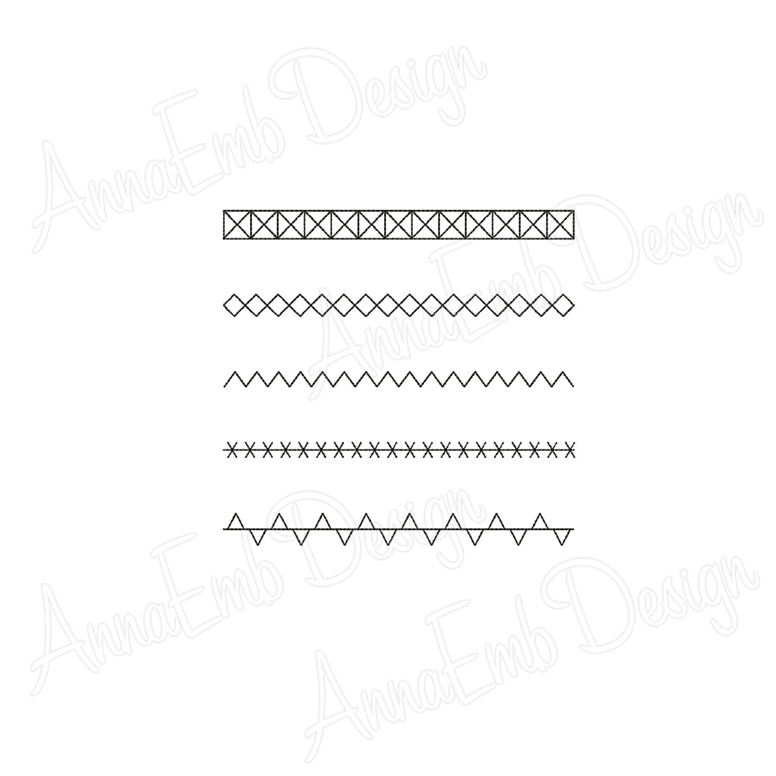 Border Embroidery Design. Machine Embroidery. Decor Borders. - Etsy