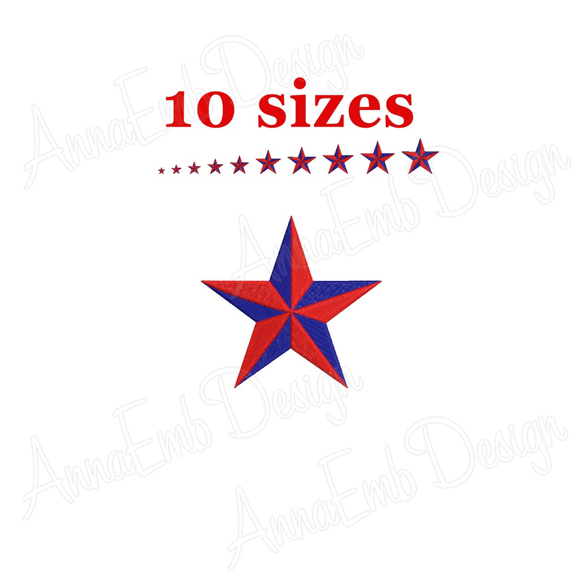 Star Embroidery Design. Star Machine Embroidery. Star Filled - Etsy