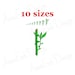 Bamboo Embroidery Design. Bamboo Mini. Machine Embroidery Design ...