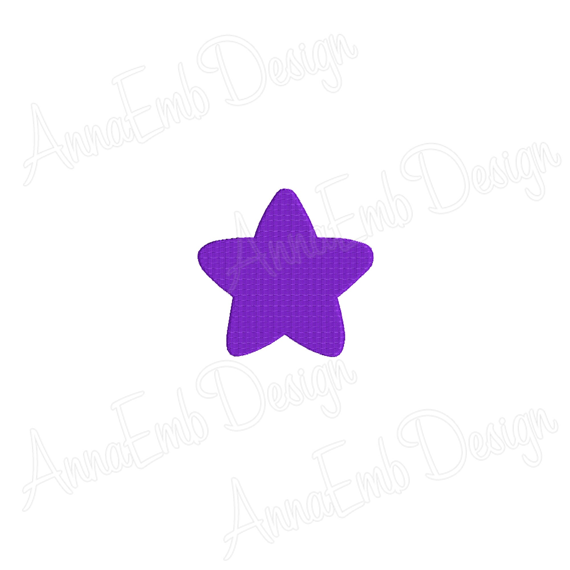 Star Embroidery Design. Star Machine Embroidery. Star Filled | Etsy