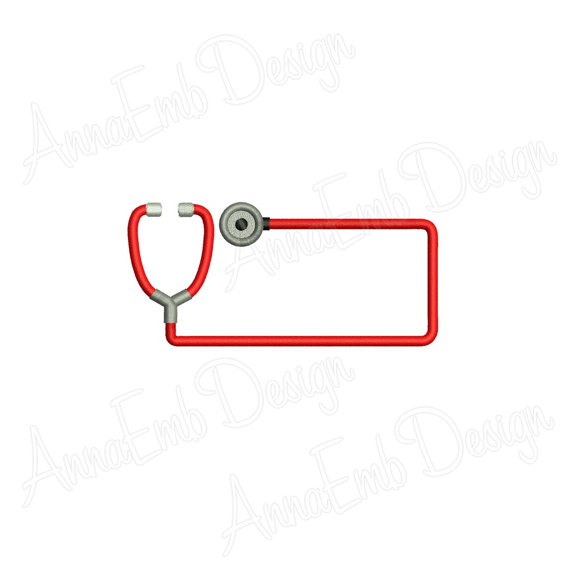 Stethoscope Embroidery Design. Stethoscope Mini Embroidery. Stethoscope ...