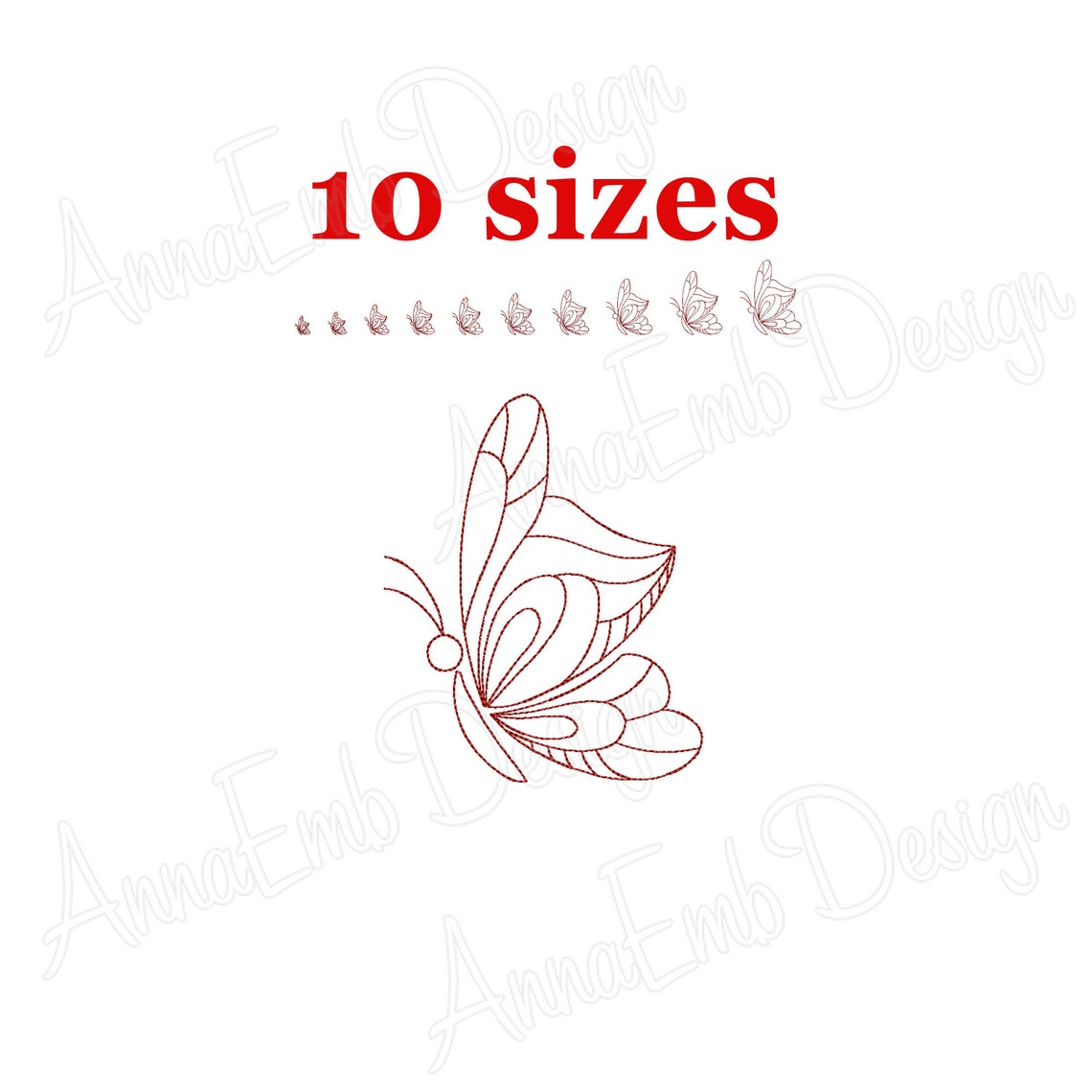 Butterfly Embroidery Design. Mini Butterfly Design. Machine - Etsy
