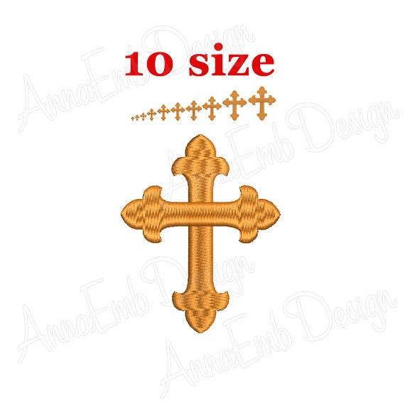 Sewing & Fiber instant download of embroidery file religious embroidery ...