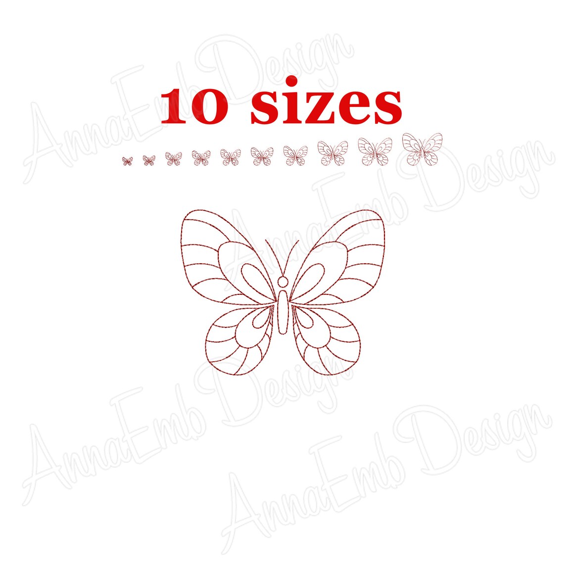 Butterfly Embroidery Design. Mini Butterfly Design. Machine | Etsy