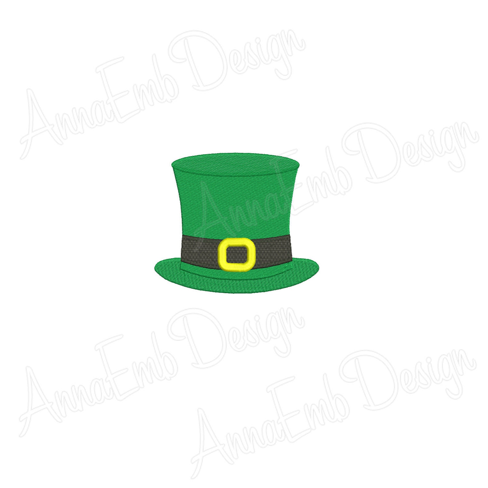 Leprechaun Hat Embroidery Design. Machine Embroidery Design. - Etsy