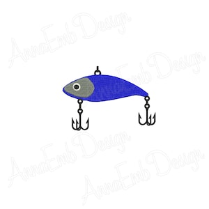 Fishing Embroidery Design. Mini Bobber Embroidery Design. Machine ...