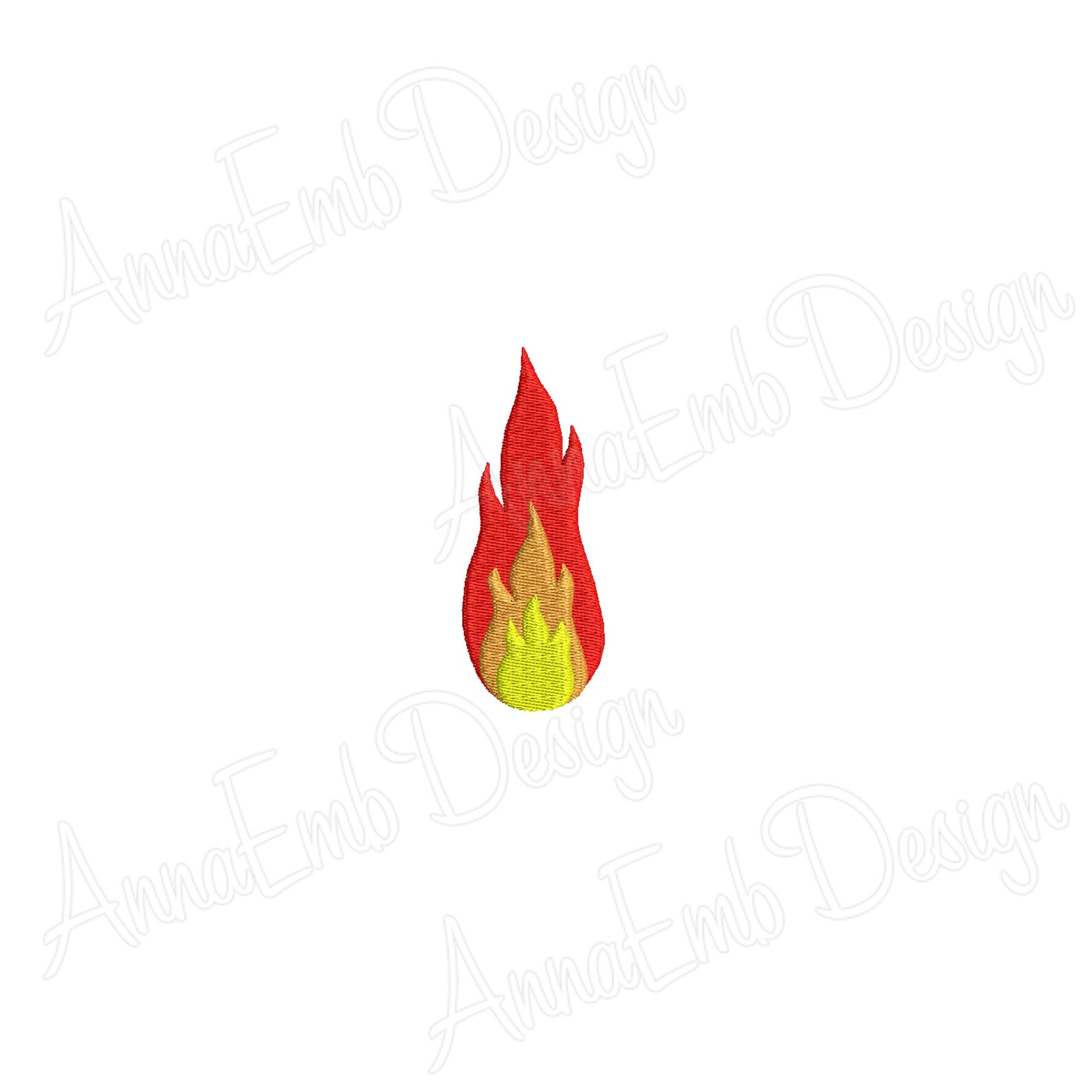Flame Embroidery Design. Flame Silhouette Embroidery Design. Flame ...