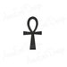 Ankh Symbol Embroidery Design. Mini Ankh. Egyptian Ankh Silhouette ...