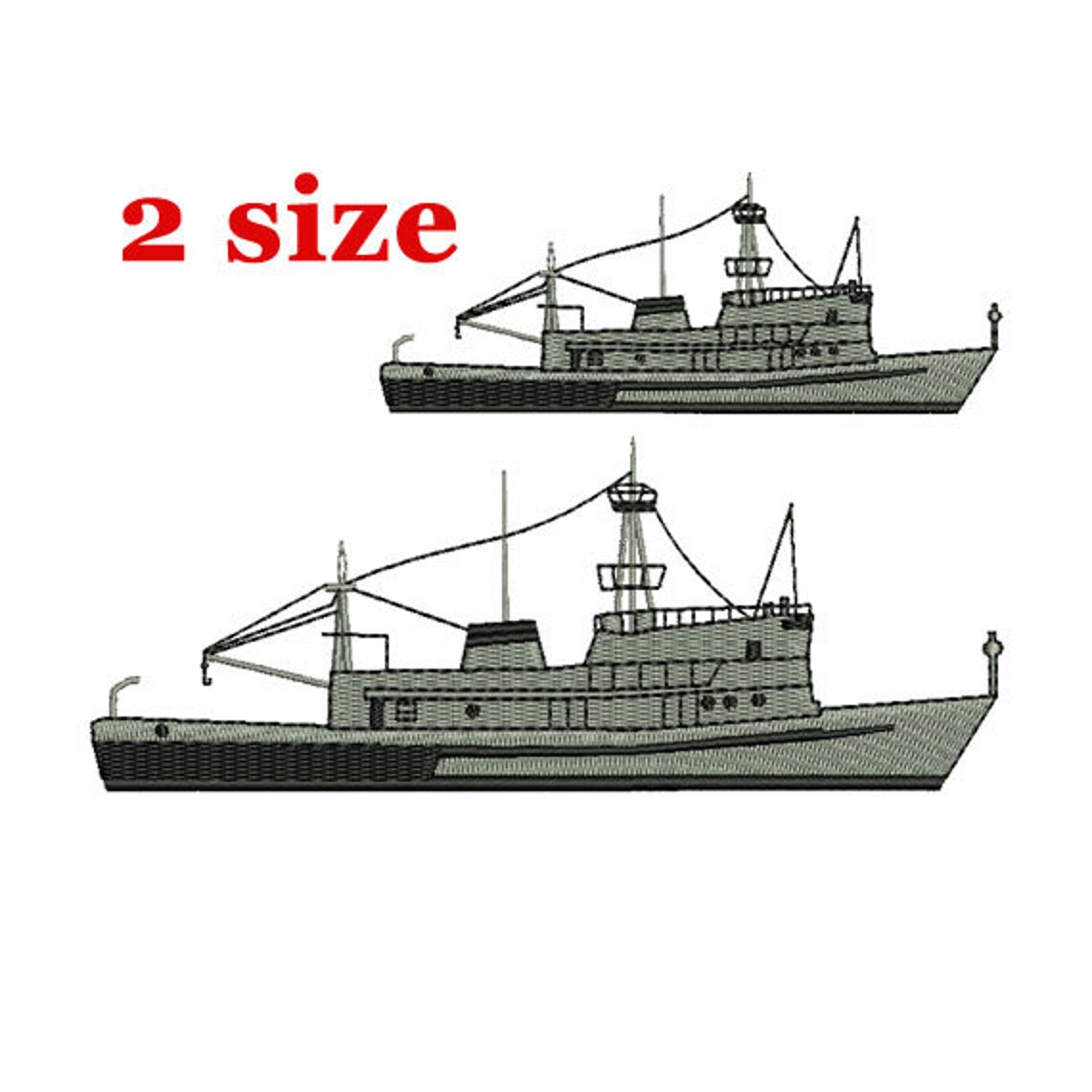 Ship Embroidery Design. Battle Ship Machine Embroidery. Ship - Etsy
