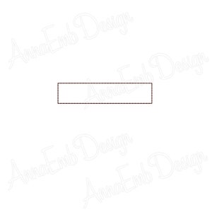 Rectangle Embroidery Design. Machine Embroidery Design. Mini Rectangle ...