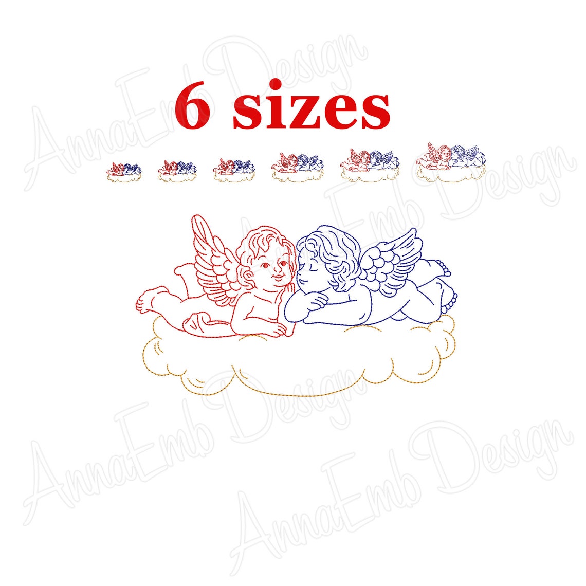 Angels Embroidery Design. Mini Angel. Christmas Designs. Mini - Etsy
