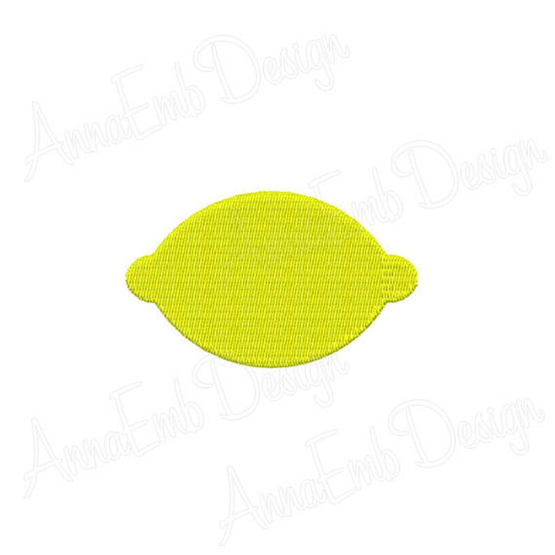 Lemon Embroidery Design. Lemon Mini Embroidery. Fruit - Etsy