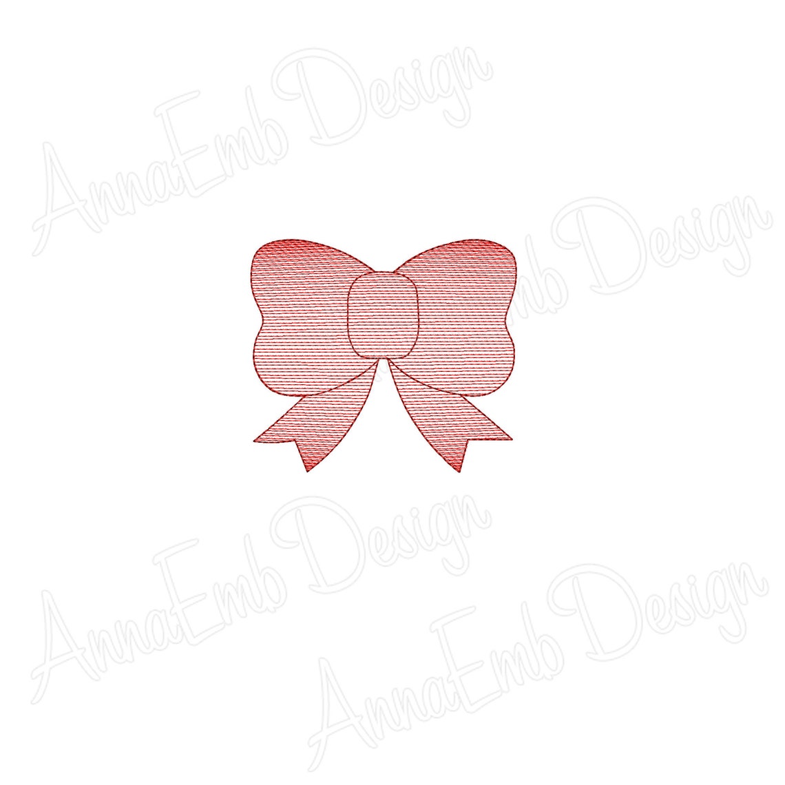 Bow Embroidery Design. Bow Mini Embroidery Design. Machine - Etsy