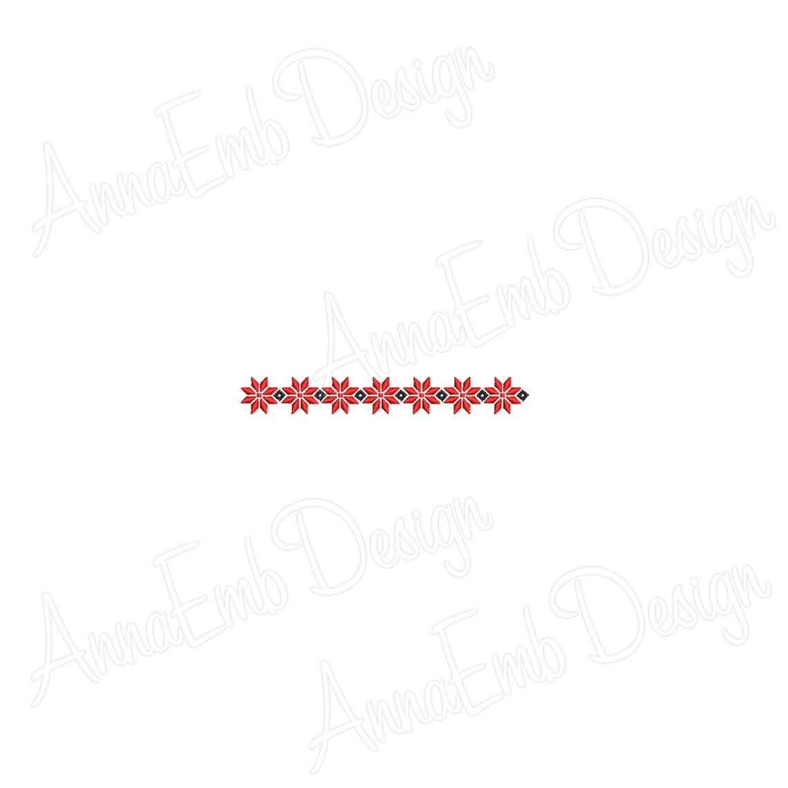 Flower Border Embroidery Design. Flower Line. Flower Embroidery Design ...