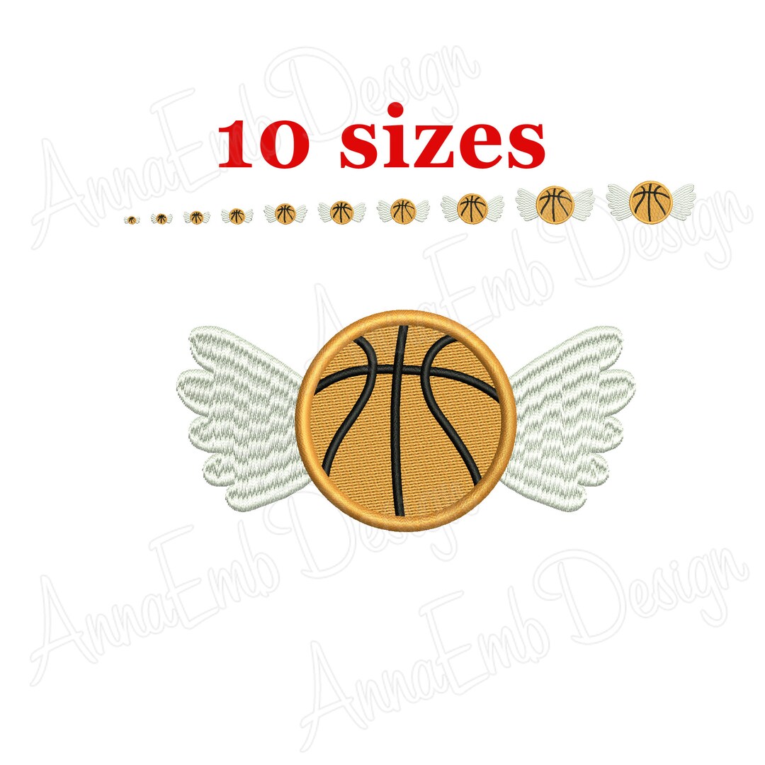Basketball Embroidery Design. Machine Embroidery Design. Mini ...