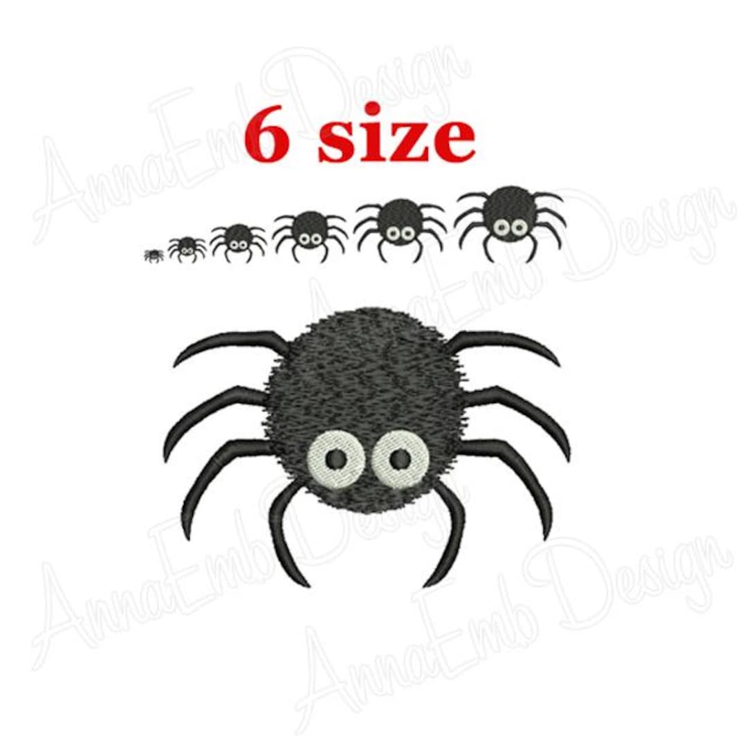Cute Spider Embroidery Design, Mini Halloween Spider (instant Download ...