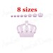 Royal Crown Embroidery Design. Machine Embroidery Design. Tiara ...