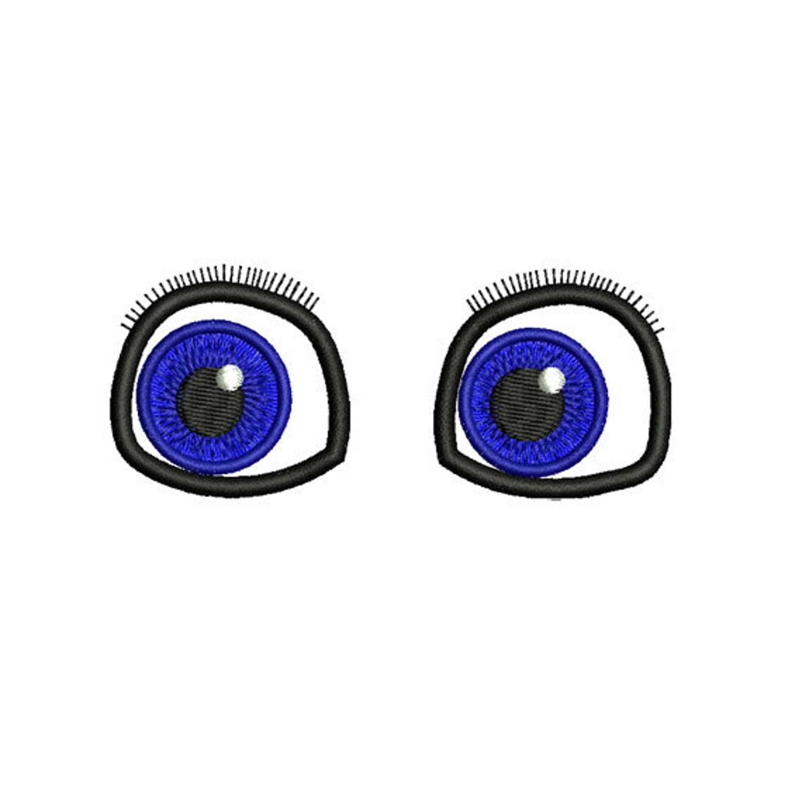Eyes Embroidery Design. Eye Applique. Face Machine Embroidery | Etsy