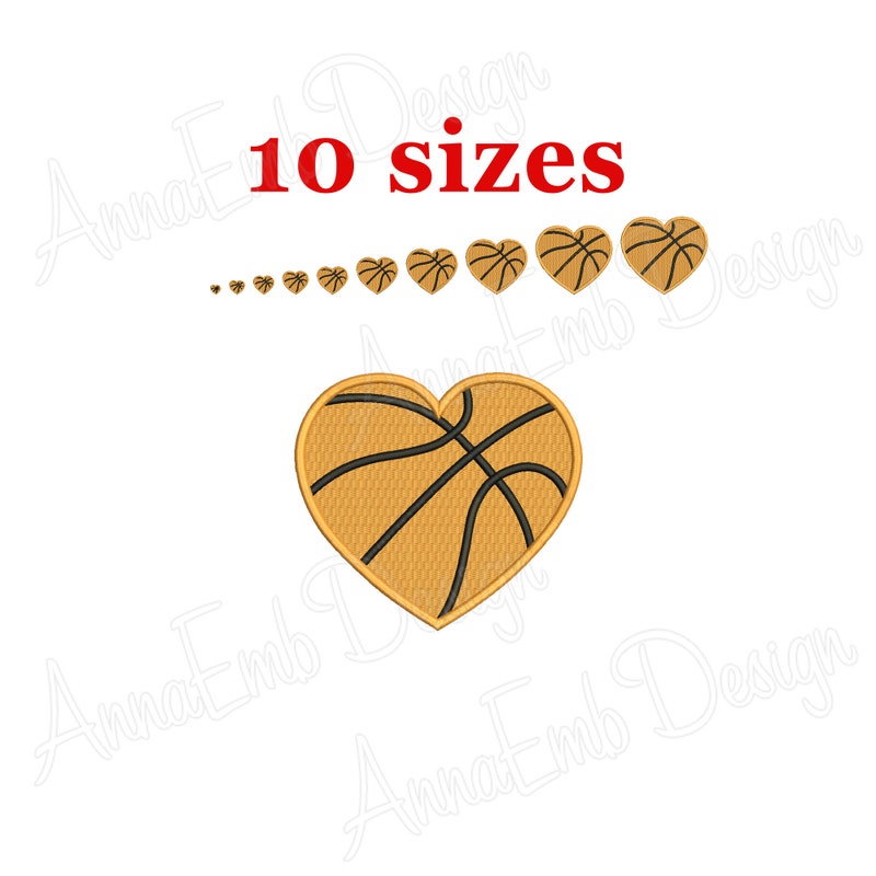 Basketball in Heart Shape - Etsy