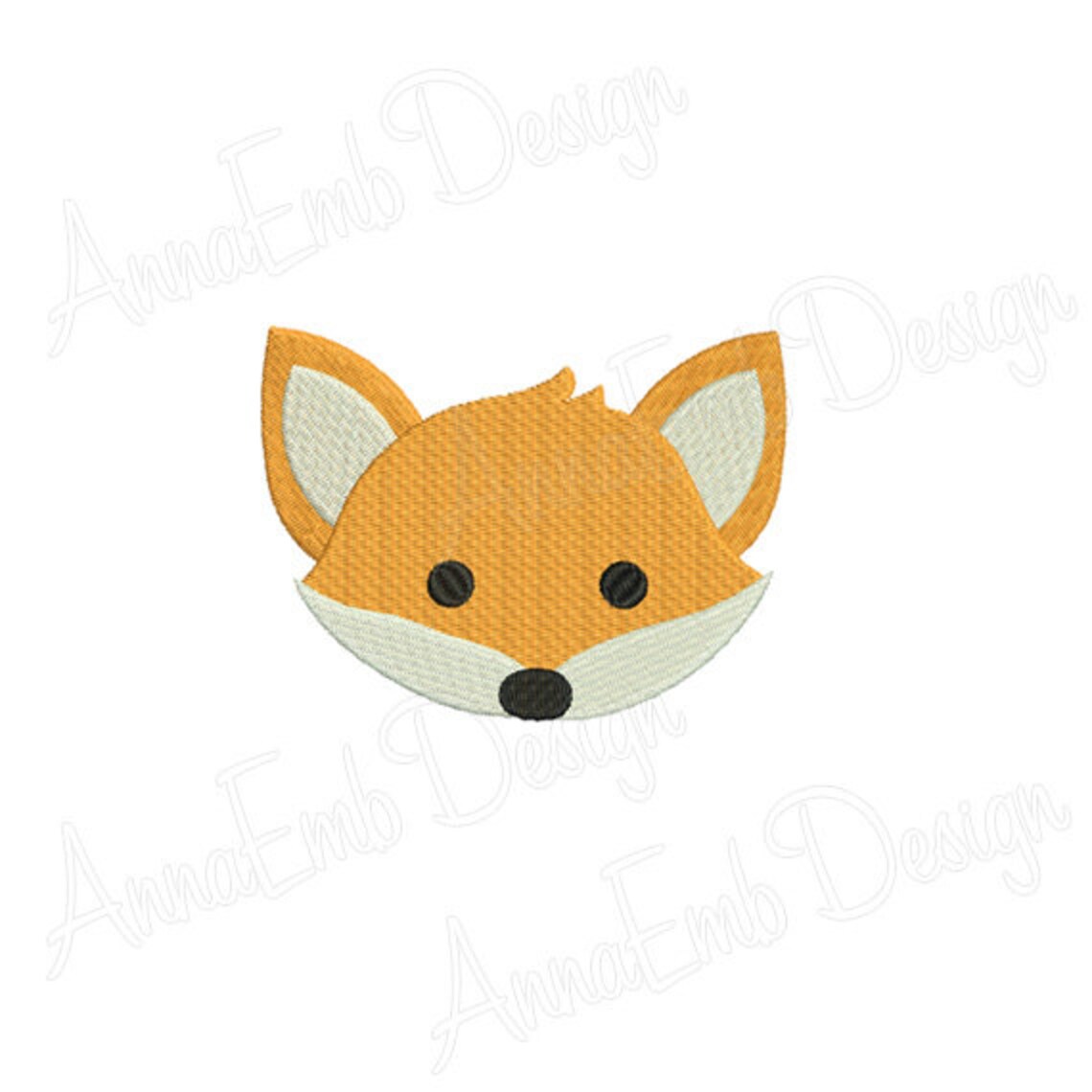Fox Embroidery Design. Fox Design. Mini Fox. Machine | Etsy