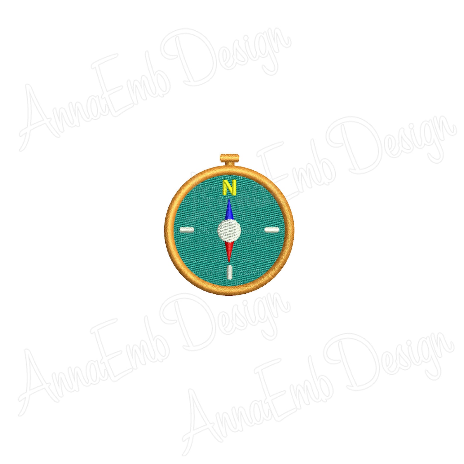 Compass Embroidery Design. Nautical Compass. Compass Symbol. Mini ...