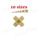 Band Aid Embroidery Design. Band Aid Silhouette. Band Aid Mini - Etsy