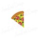 Pizza Slice Embroidery Design. Pizza Slice Design. Mini Pizza Slice ...