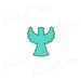 Angel Banner Embroidery Design. Angel Applique Embroidery Design ...
