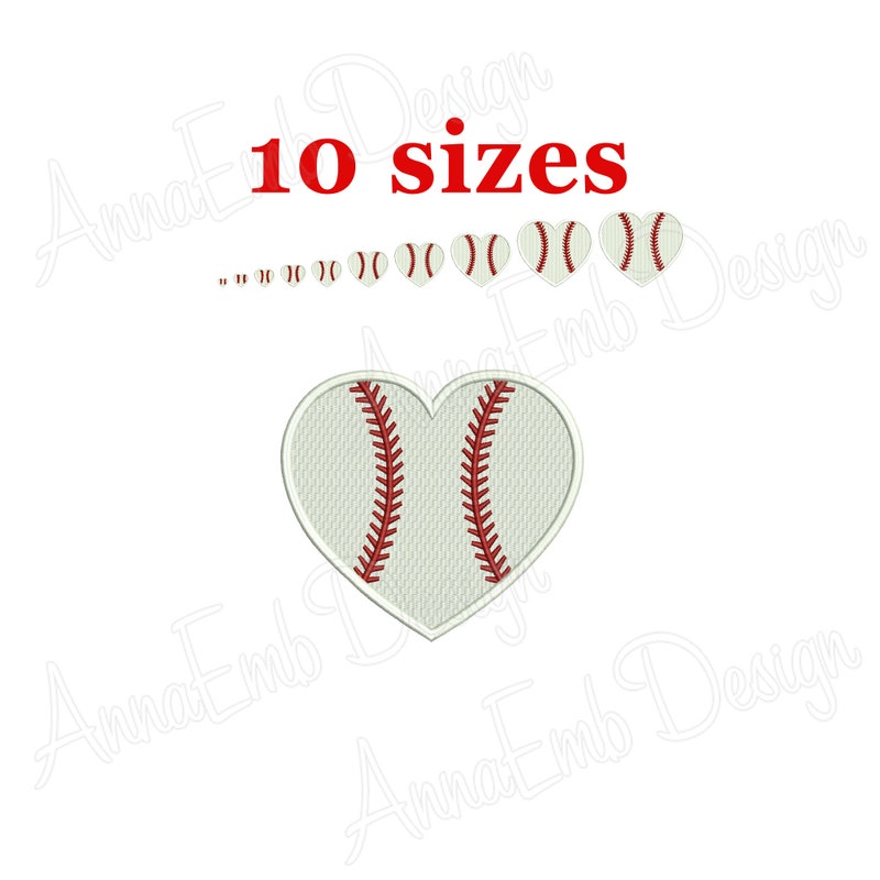 Baseball Heart - Etsy