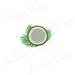 Tropical Coconut Embroidery Design. Coconut Mini. Machine Embroidery ...