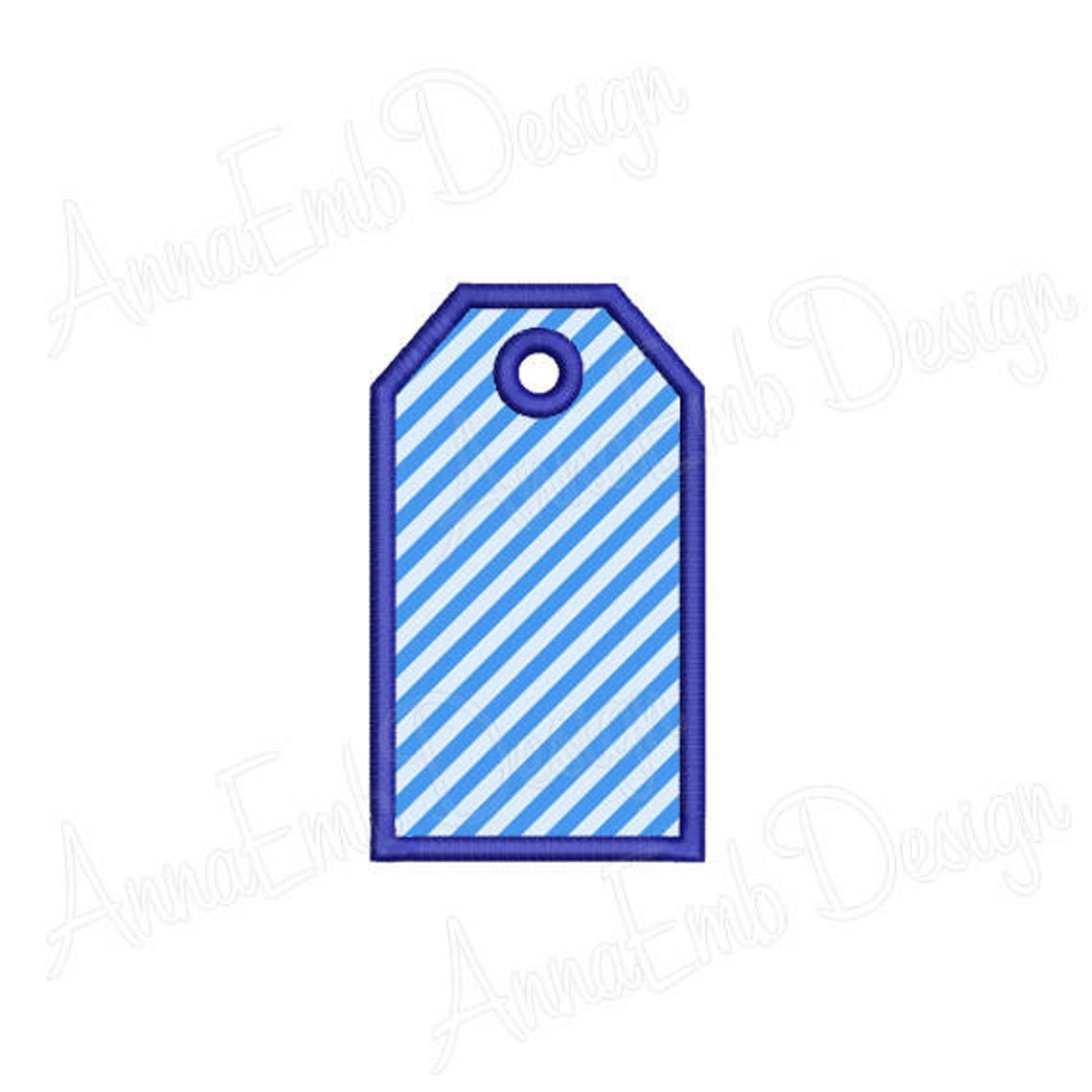 Tag Applique Embroidery Design. Price Tag Applique Embroidery. - Etsy